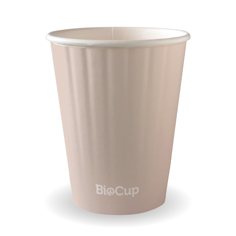 BioPak 390ml / 12oz (90mm) Aqueous Double Wall BioCup – Paper Lane ...